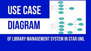 Use Case Diagram of University Management System in Star UML - FSA Writes